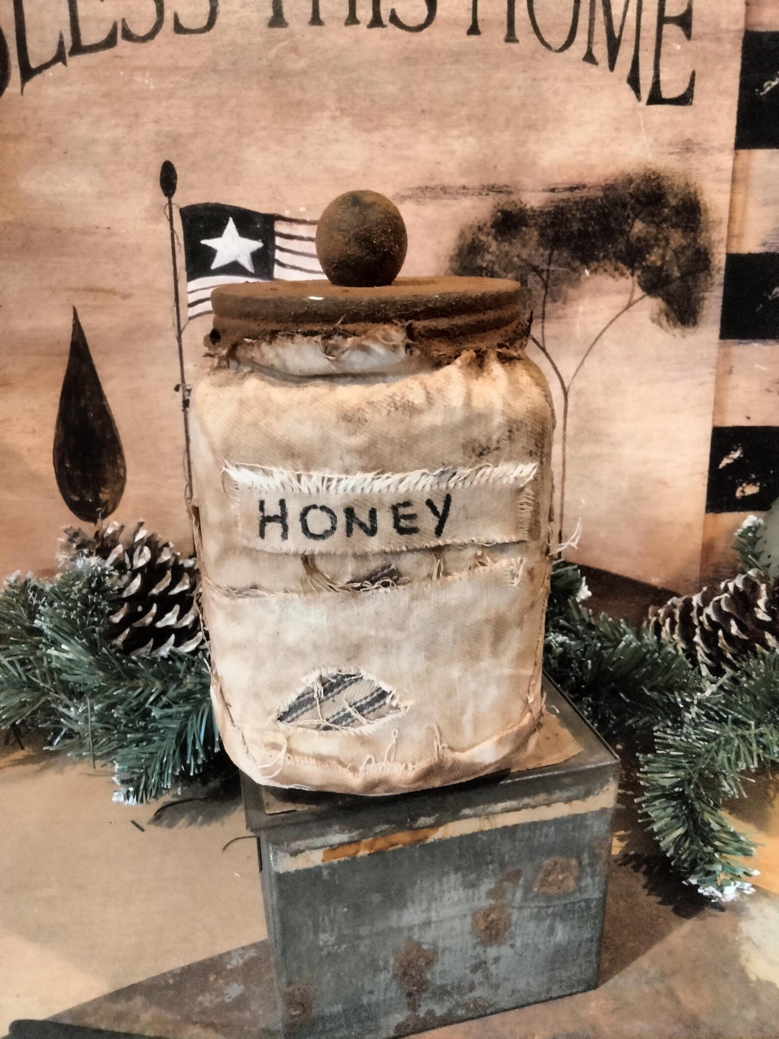 Primitive Pantry, Primitive Mason Jar, Primitive Homestead, Farmhouse ...