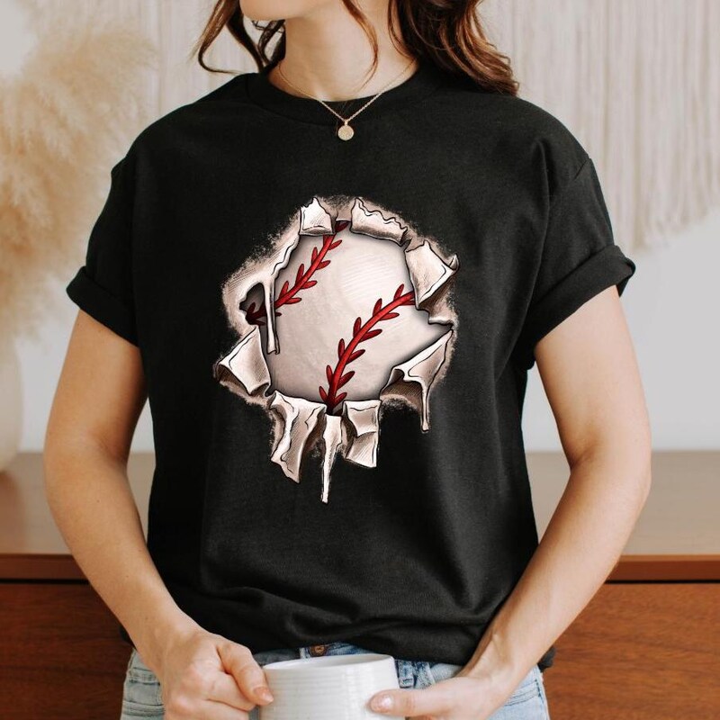 Distressed Ripped Tee Shirt - Etsy