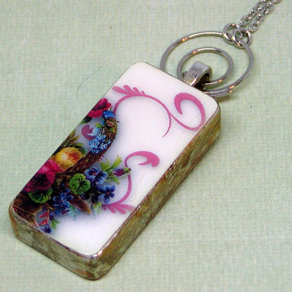 Domino Pendant - Etsy