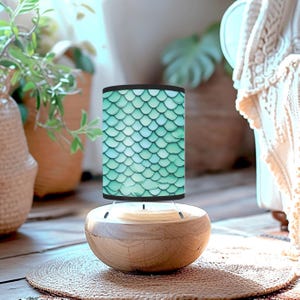 Mermaid Scales Lamp Mother’s Day Gift From Kids | Mermaidcore Light for ...
