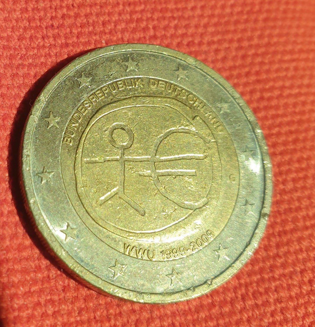 Seltene 2 euro münzen strichmännchen - 1999-2009- Fehlprägung? - Etsy.de