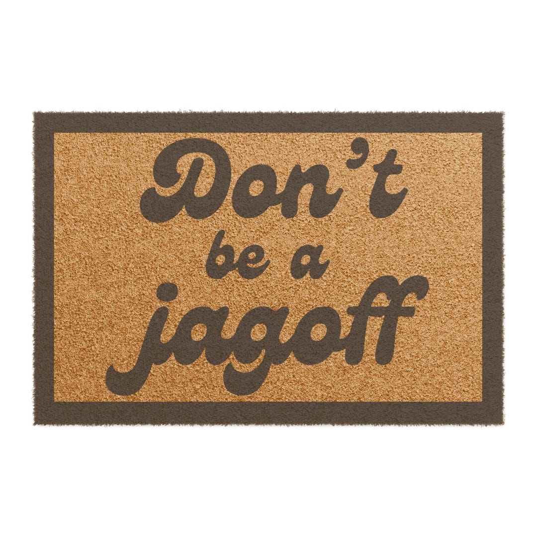 Pittsburgh Don't Be a Jagoff Welcome Doormat, Humorous Entry Mat ...