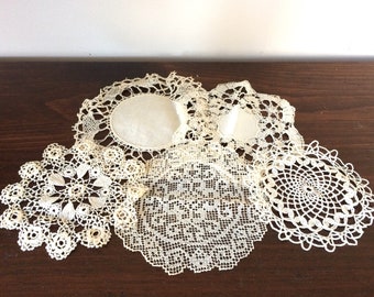 Colored doilies | Etsy