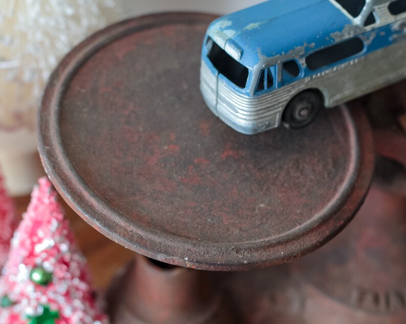 Antique Chippy Red Cast Iron Scale - Etsy