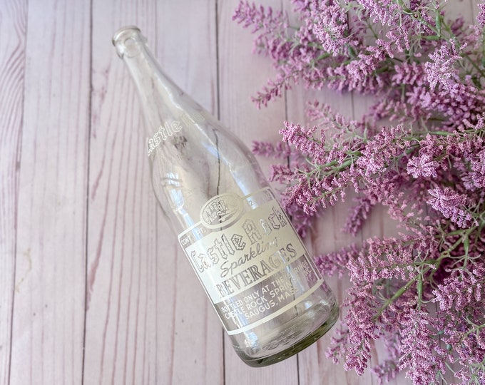 Vintage Castle Rock Soda Bottle - Etsy