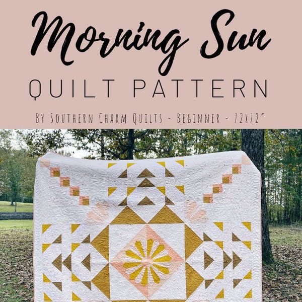 Sun Quilt Pattern - Etsy