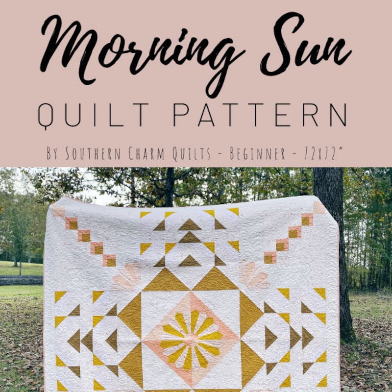 Sun Quilt Pattern - Etsy