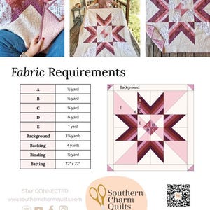 Carolina Mingle Quilt Pattern - Paper Pattern - Etsy