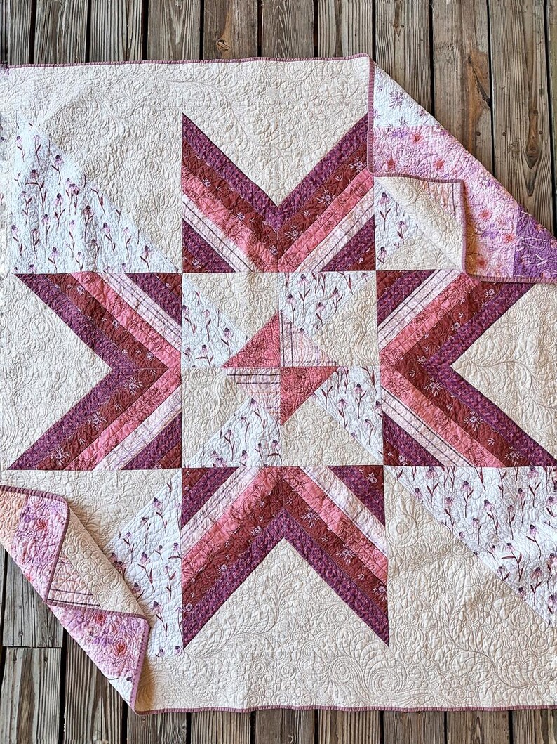 Carolina Mingle Quilt Pattern - Paper Pattern - Etsy