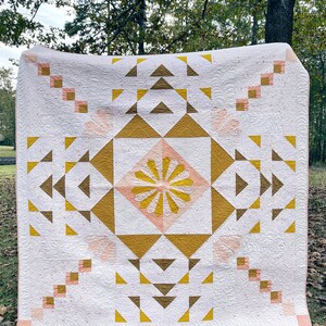 Morning Sun Quilt Pattern Beginner Paper Pattern - Etsy