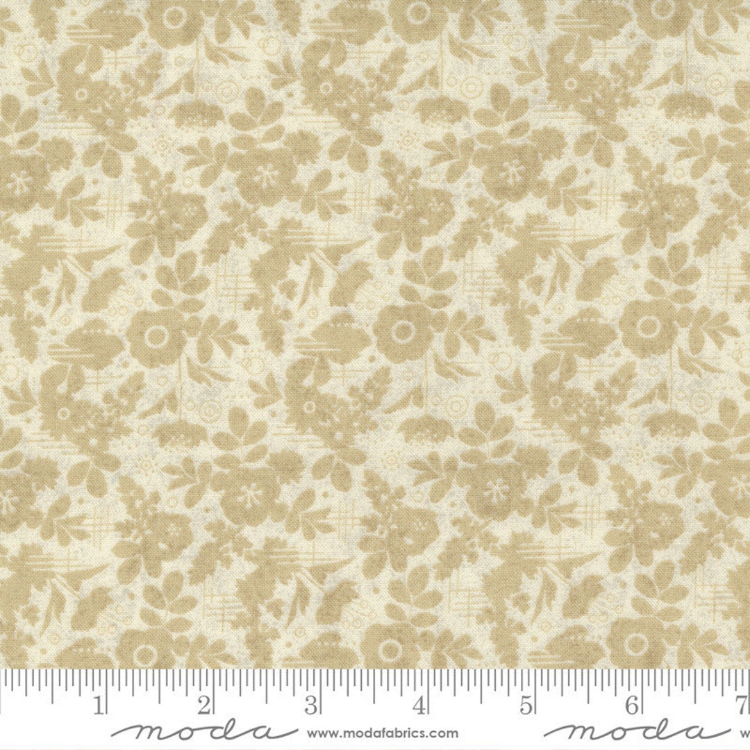 Honor Ecru - Decorum - Basic Grey - Moda Fabrics - Etsy