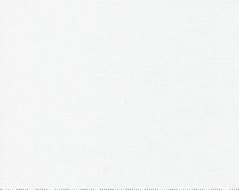 Bella Solids White Bleached 9900 98 by Moda - Etsy