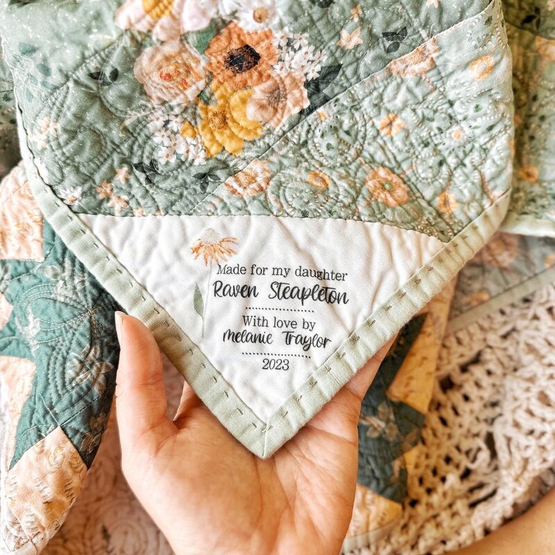 Corner Quilt Labels - Etsy