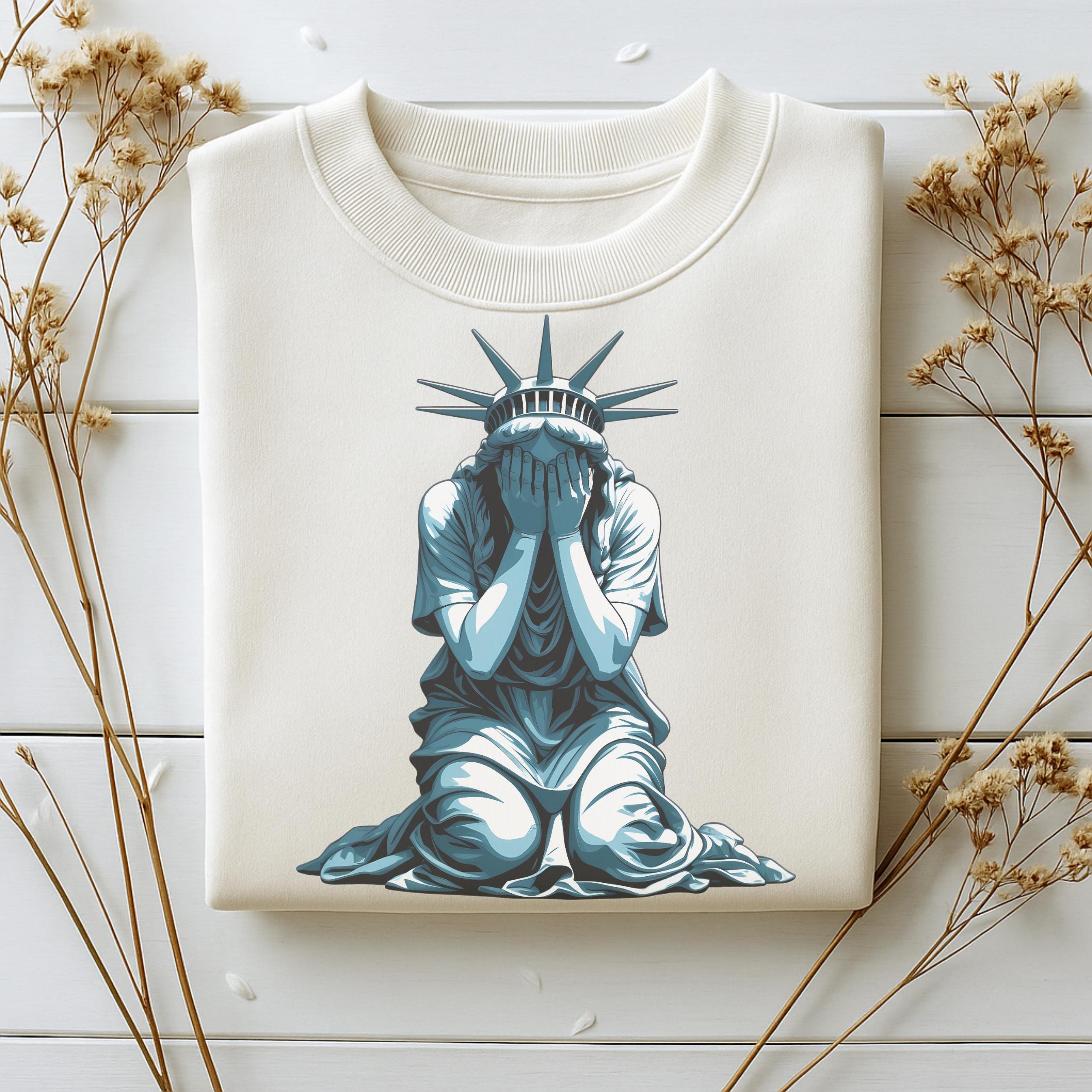 Statue of Liberty Cry Png, Anti-trump Png, Protest Png, Pro Women's ...