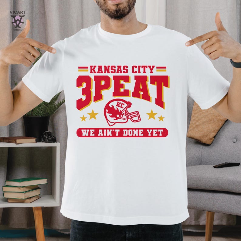 Three Peat Svg Png, We Ain't Done yet Svg, Retro, Football ...