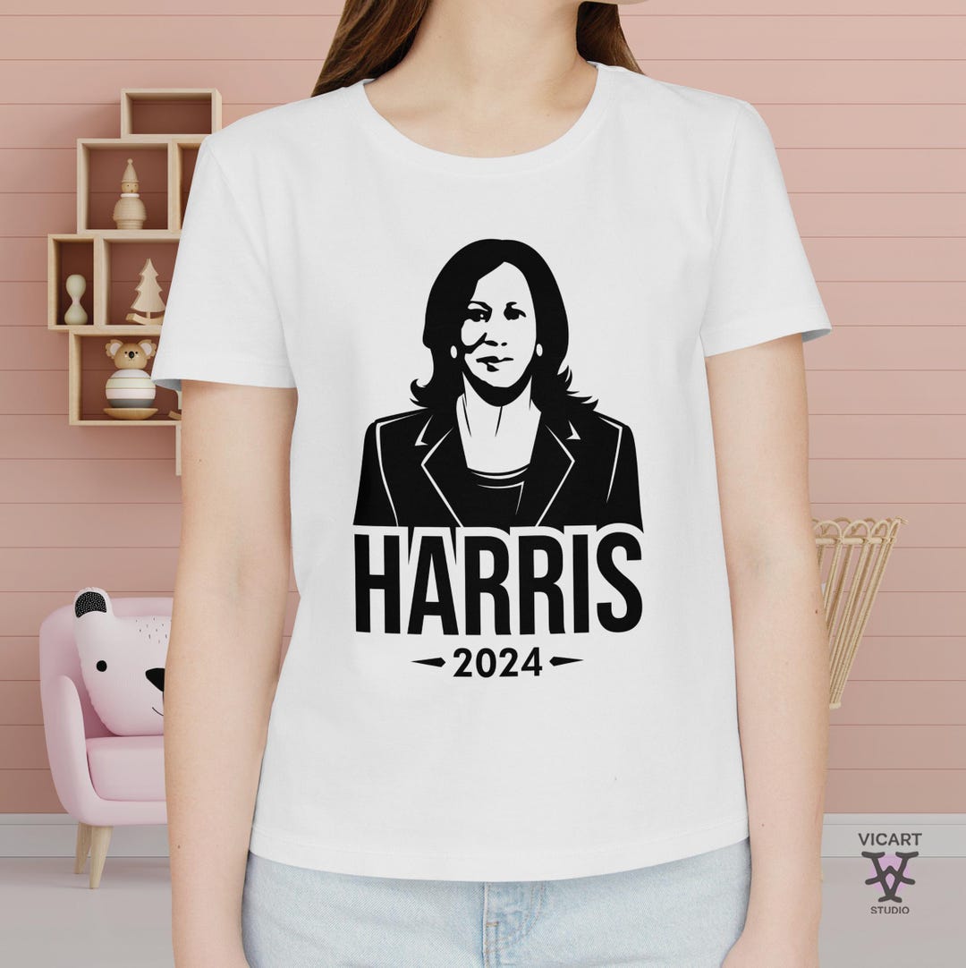 Kamala Harris Svg File, Kamala Harris President 2024 Png, Vote Democrat ...