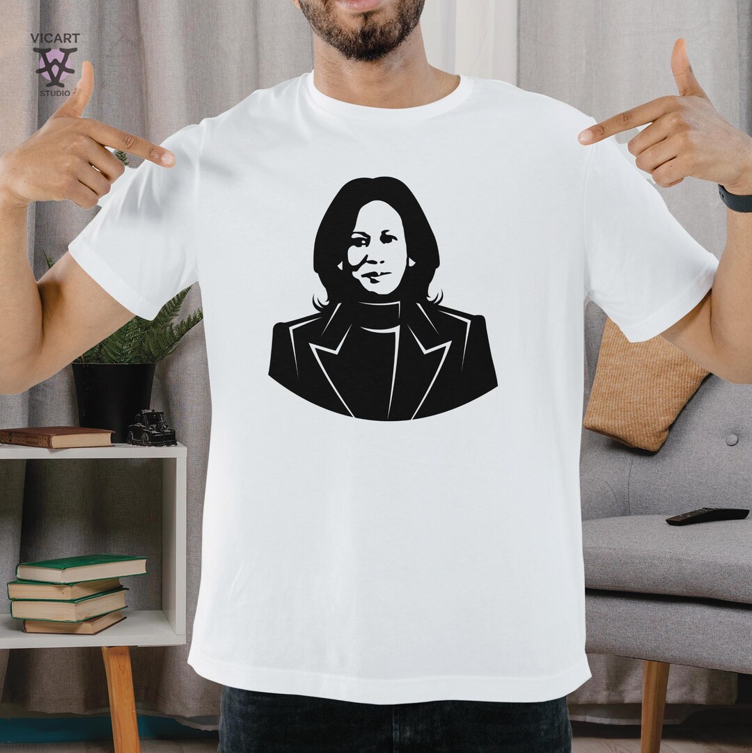 Kamala Harris Svg File, Kamala Harris President 2024 Png, Vote Democrat ...