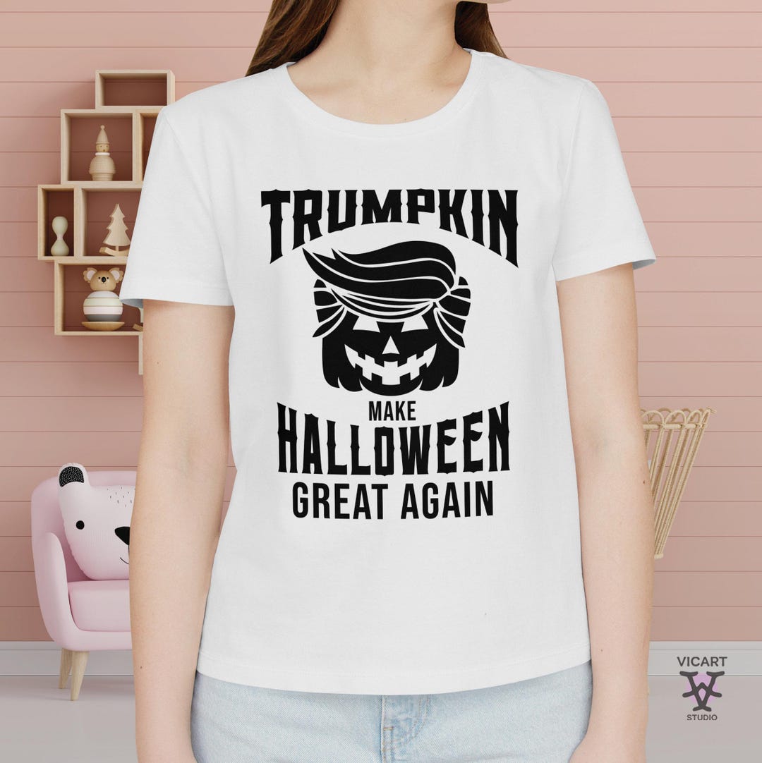 Trumpkin Make Halloween Great Again Svg, Trump Head Svg, Pumpkin Svg ...