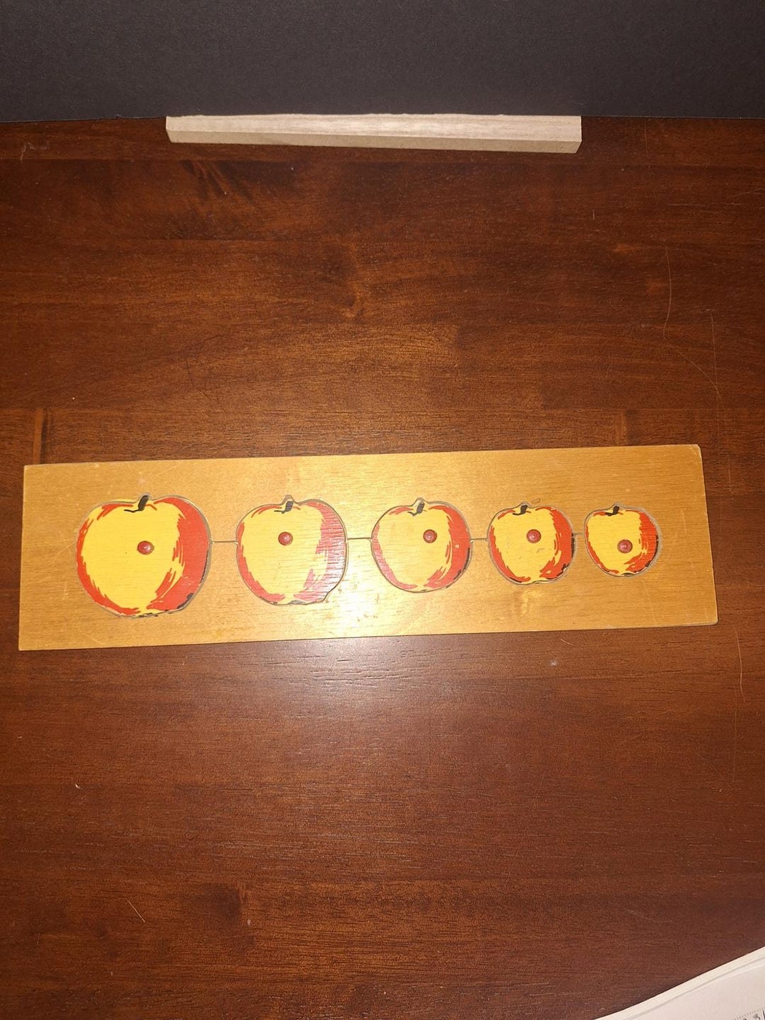 Vintage Simplex Toys Made in Holland Made With Non-toxic Paint Apple ...