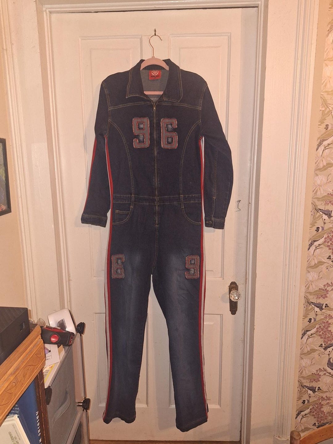 Vintage Baby Noiz Denim Boiler Suit Jumpsuit Racer Garage Grunge ...