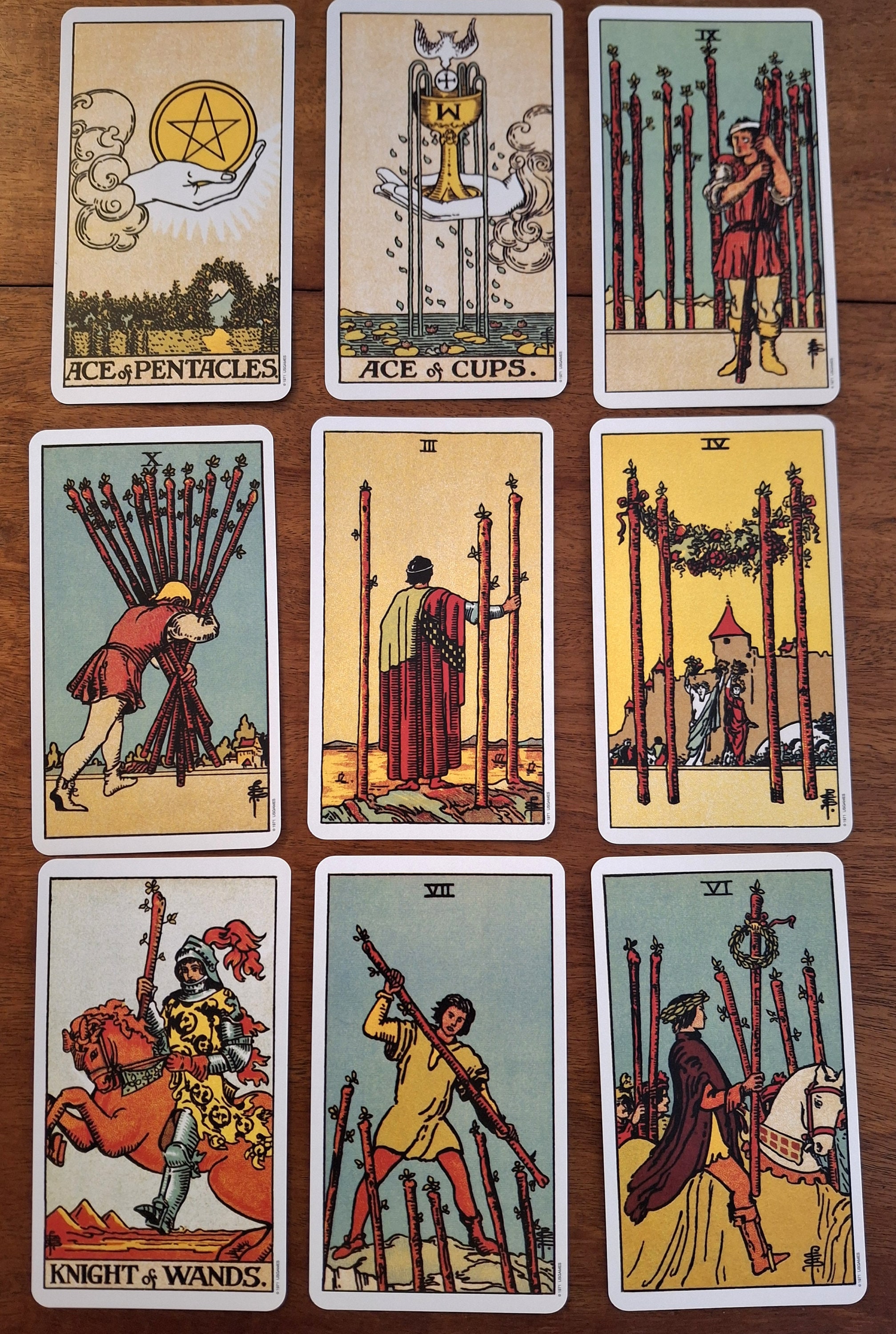 Brand New Single Tarot Cards for Rider Waite Tarot Deck - Etsy