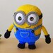 Minion Amigurumi Crochet Pattern, Bob Kevin Stuart Plushie Toy - Etsy