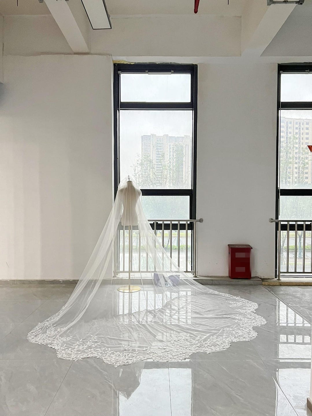 Leaf Lace Veil,scalloped Wedding Veil,long Veil for Wedding,lace Veil ...