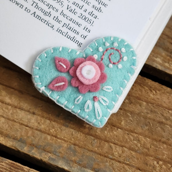Felt Bookmark - Etsy