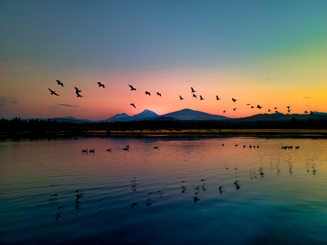 Sunset Sky - Black Butte Ranch, Sisters Oregon - Etsy
