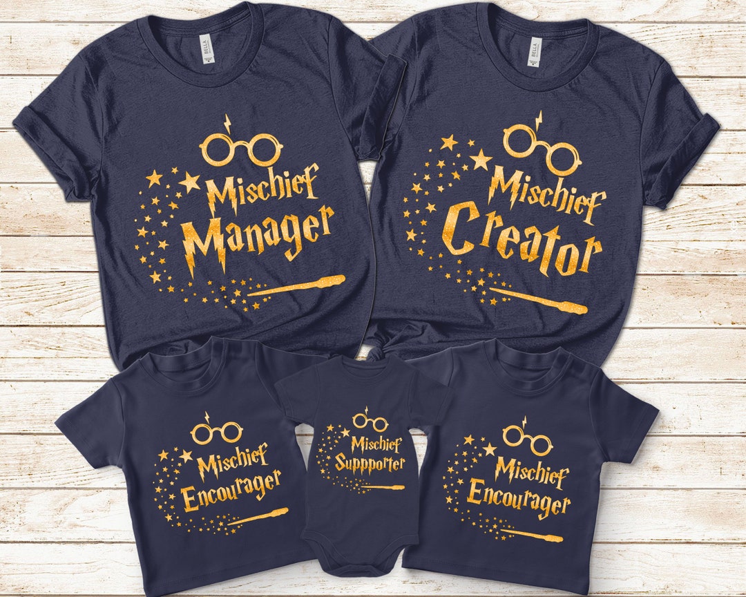 Mischief Manager Shirt, Mischief Creator Shirt, Matching Lover Shirt ...