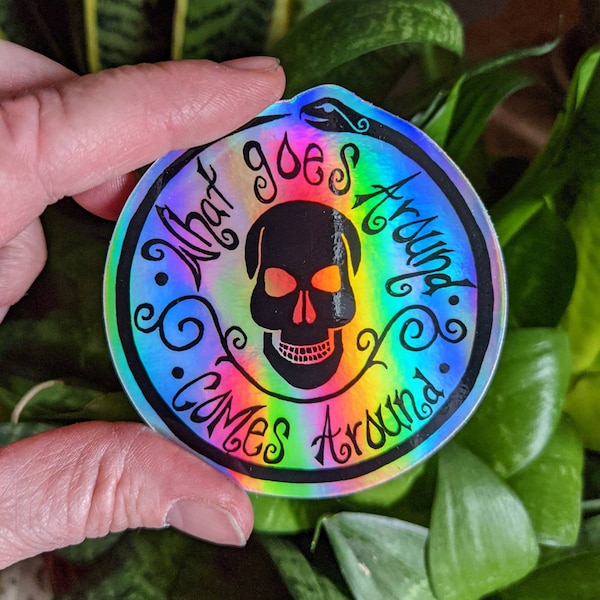 Karma Bumper Sticker - Etsy