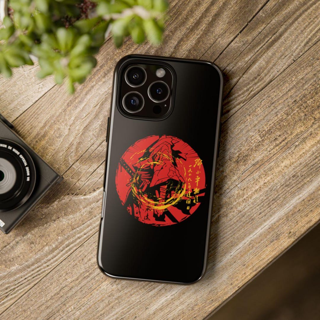 Japanese Samurai Phone Case Design – Japan Anime Fan Gift for Him ...