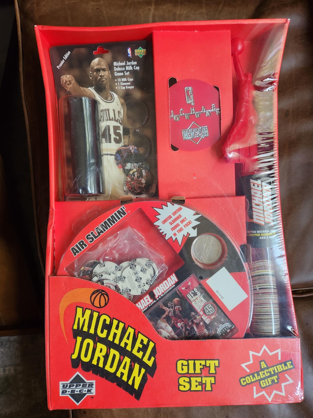 Vintage Upper Deck Michael Jordan Gift Set From Mj's Return in 1995 ...