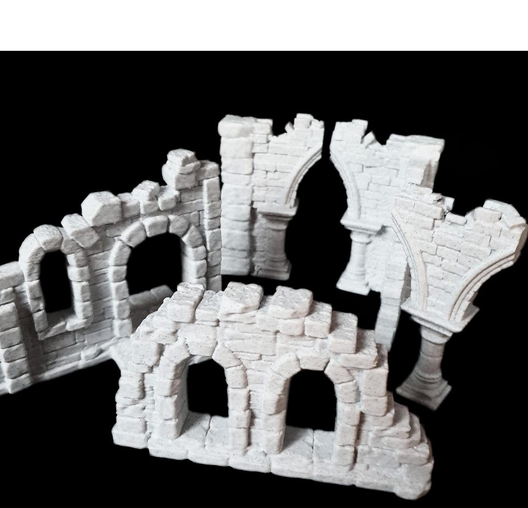 Ruins Decor Stone Rpg, Jdr, D&D - Etsy