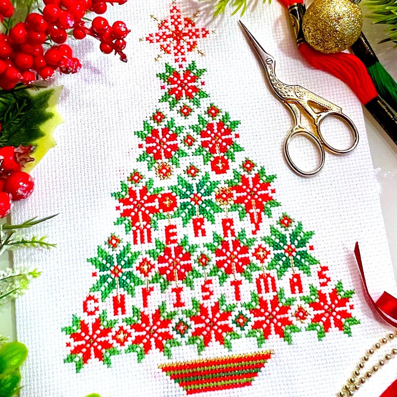 Counted Crossstitch Trees - Etsy