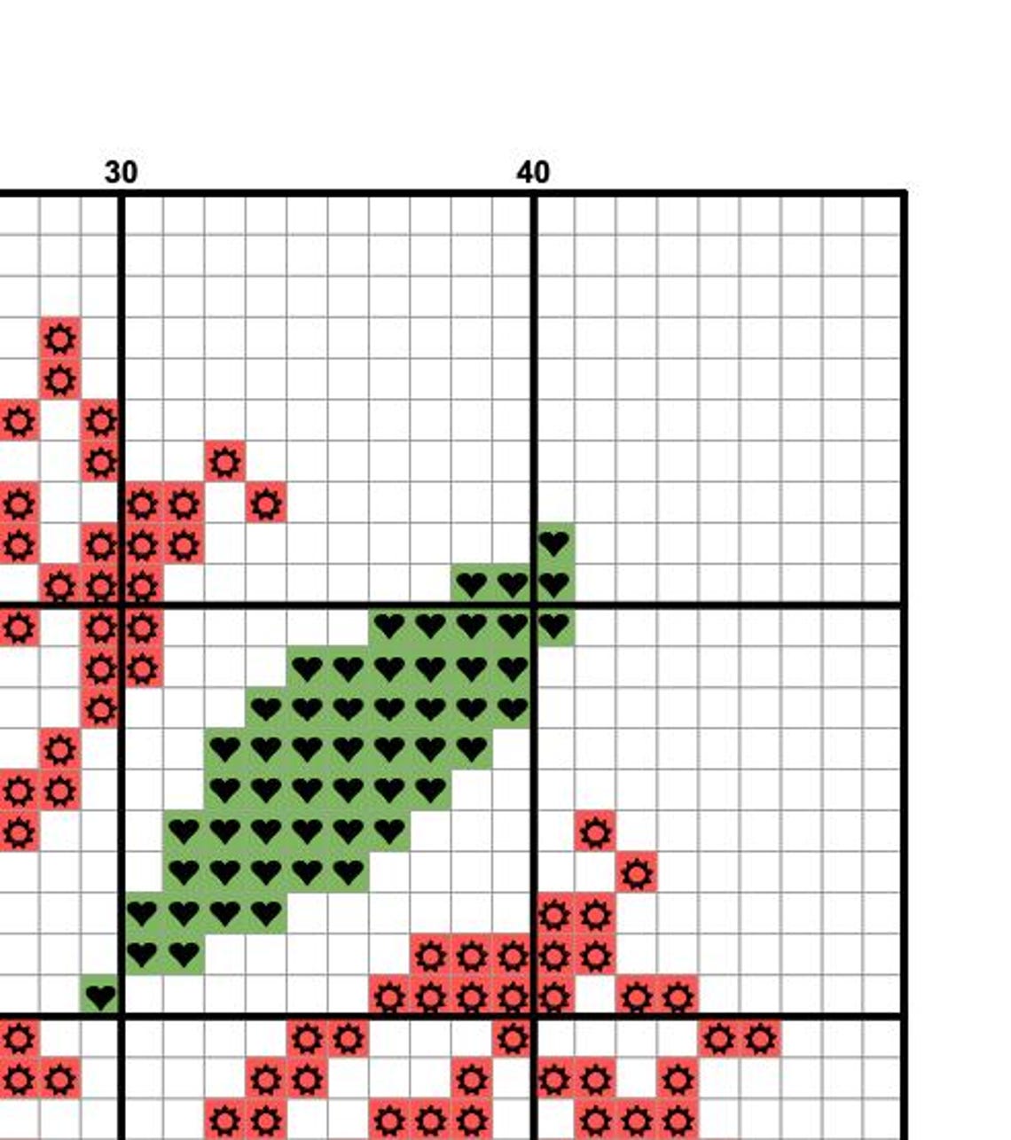 Variegated LACY TULIP MANDALA Cross Stitch Pattern Pdf by ...