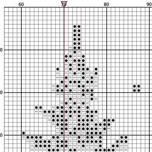 Winter Tree Cross Stitch Pattern – Easy Christmas Tree PDF Download - Etsy