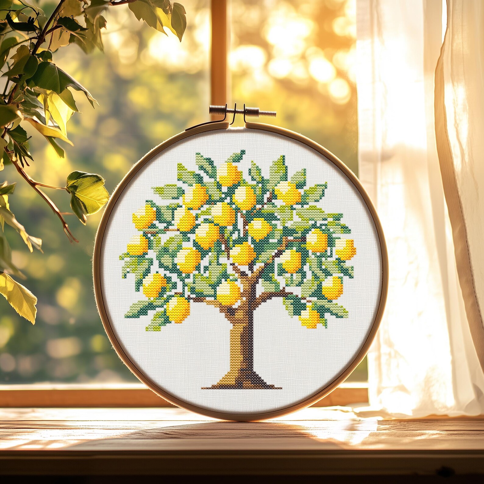 Lemon Tree Cross Stitch Pattern - PDF Pattern - Etsy