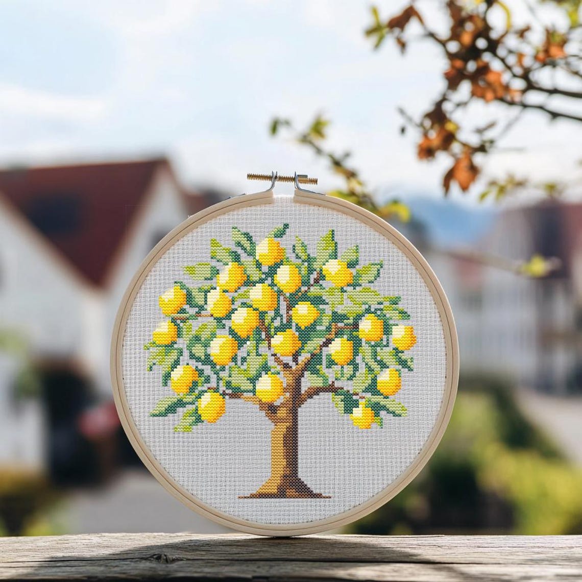 Lemon Tree Cross Stitch Pattern - PDF Pattern - Etsy