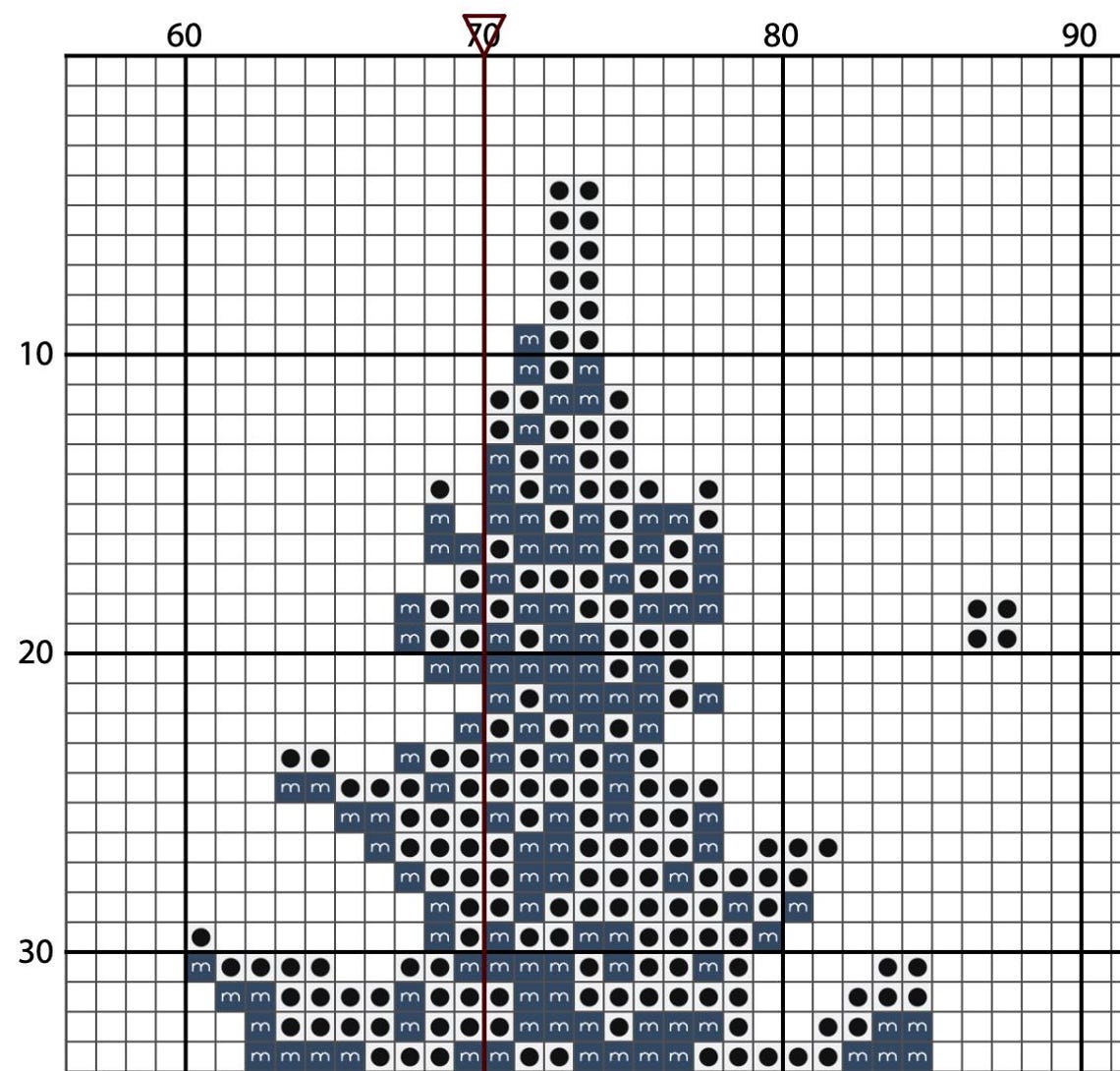 Winter Tree Cross Stitch Pattern – Easy Christmas Tree PDF Download - Etsy