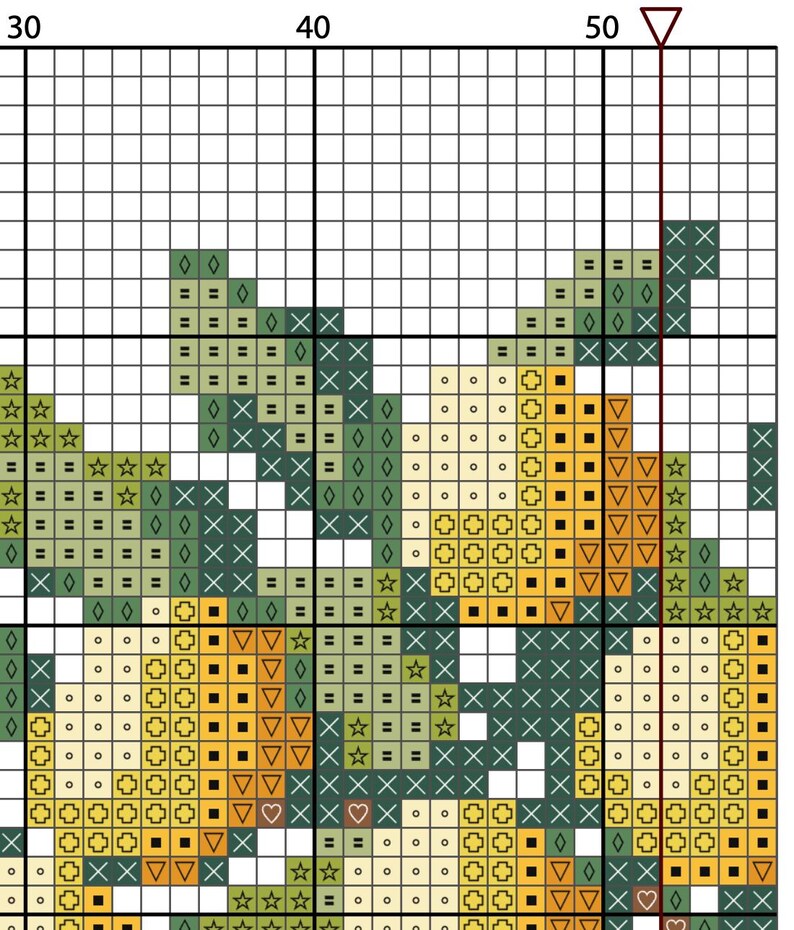 Lemon Tree Cross Stitch Pattern - PDF Pattern - Etsy
