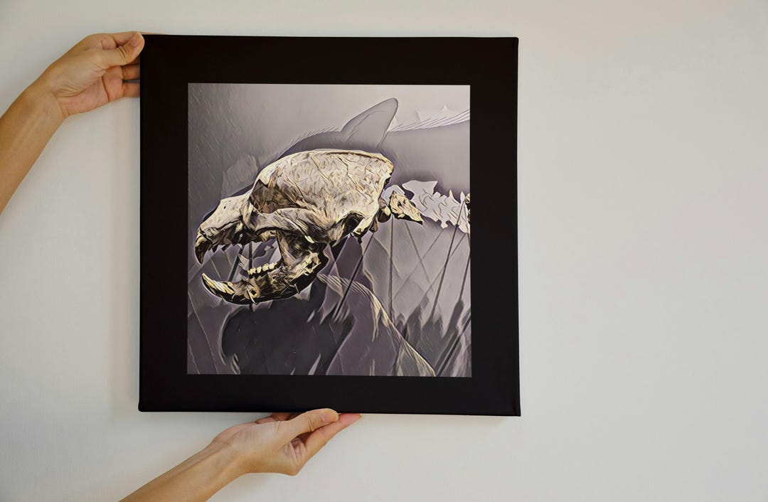 Sabertooth Digital Wall Art - Etsy