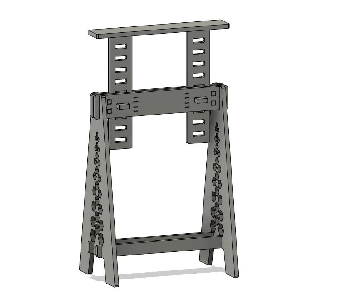 Height Adjustable Work Stand/work Bench CNC File - Etsy