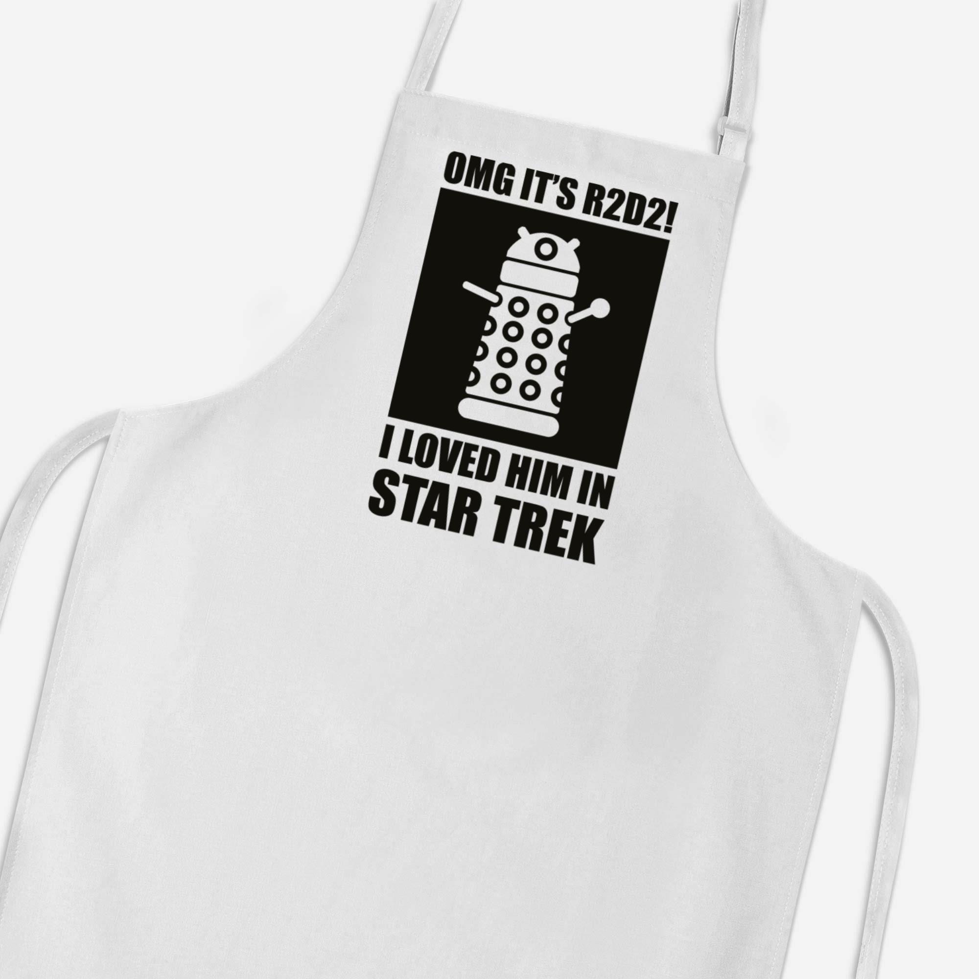 OMG It’s R2D2 I Loved Him in Star Trek Apron - Etsy