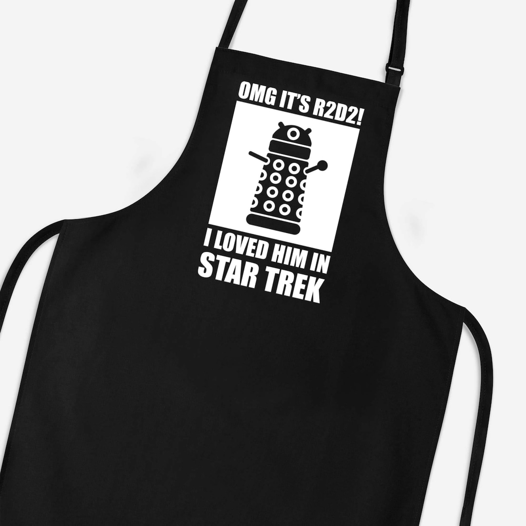 OMG It’s R2D2 I Loved Him in Star Trek Apron - Etsy