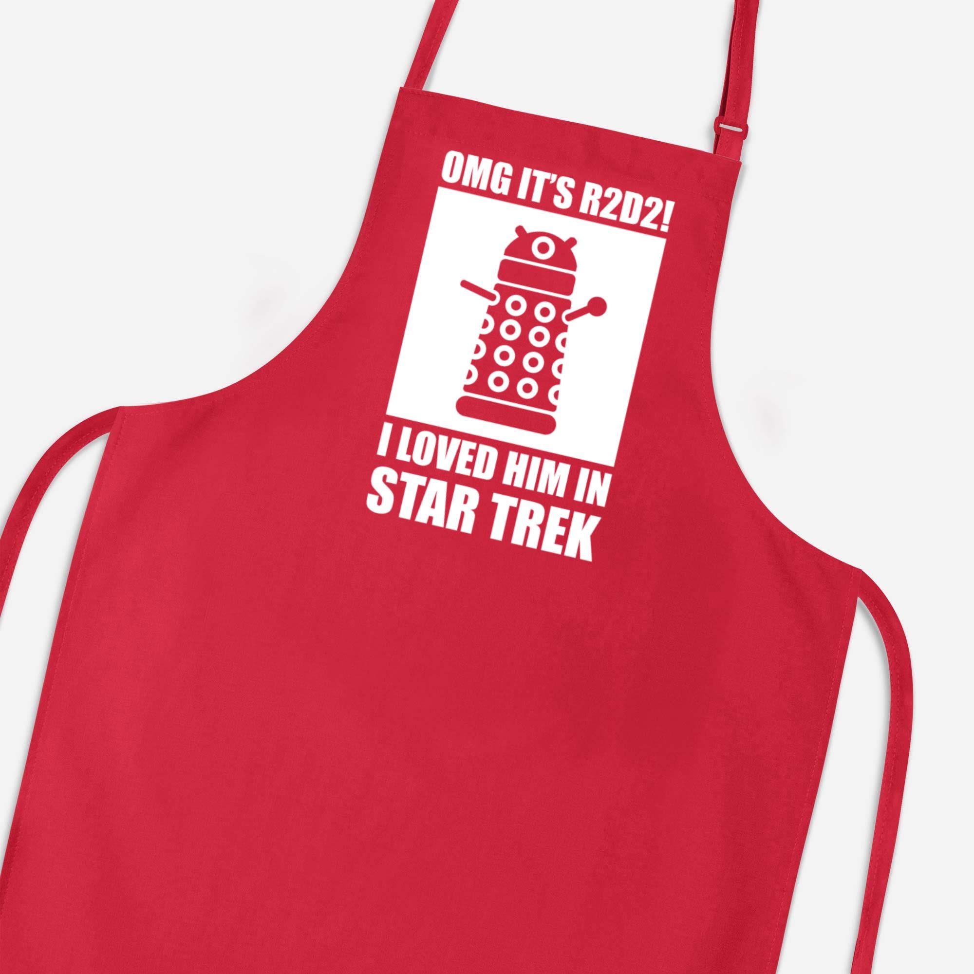 OMG It’s R2D2 I Loved Him in Star Trek Apron - Etsy