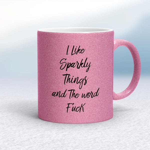 Funny Worded Mugs - Etsy UK