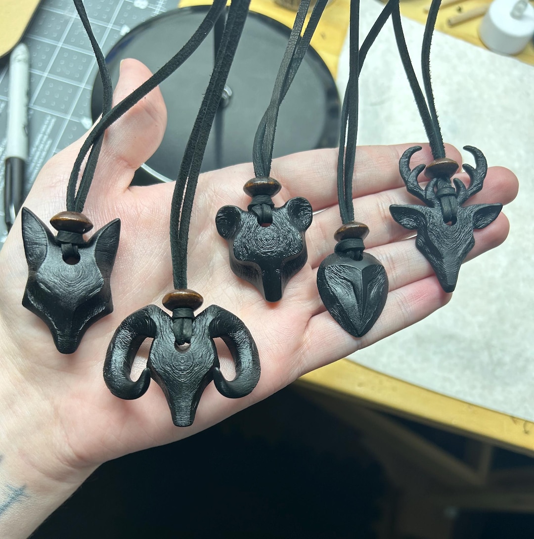 Animal Pendant Necklaces - Etsy