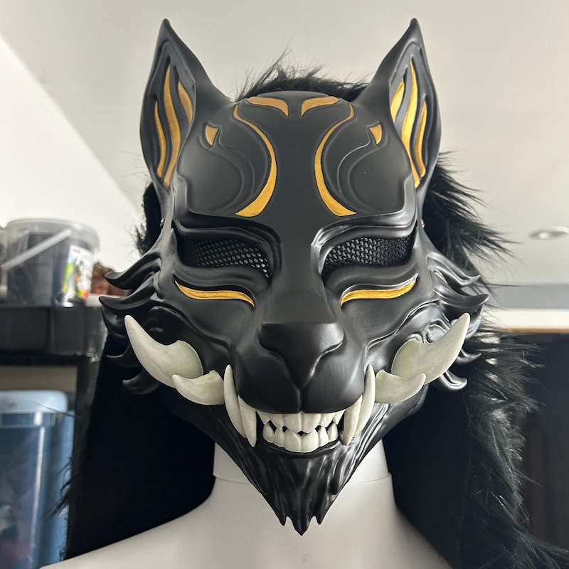 Realistic Wolf Mask - Etsy