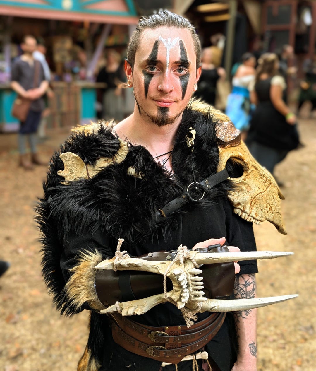 Saber Tooth Jaw Bone Forearm Armor - Etsy